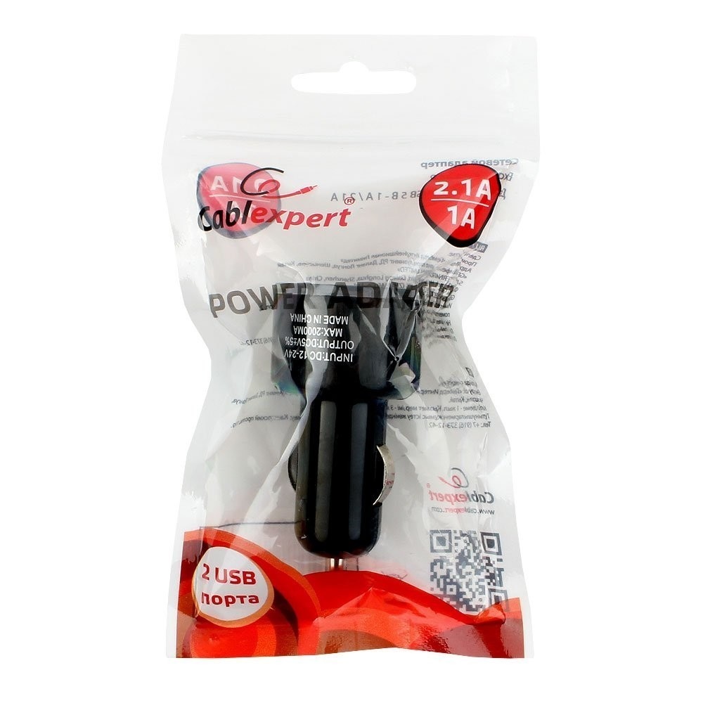 Автомобильное зарядное устройство Cablexpert MP3A-UC-CAR16